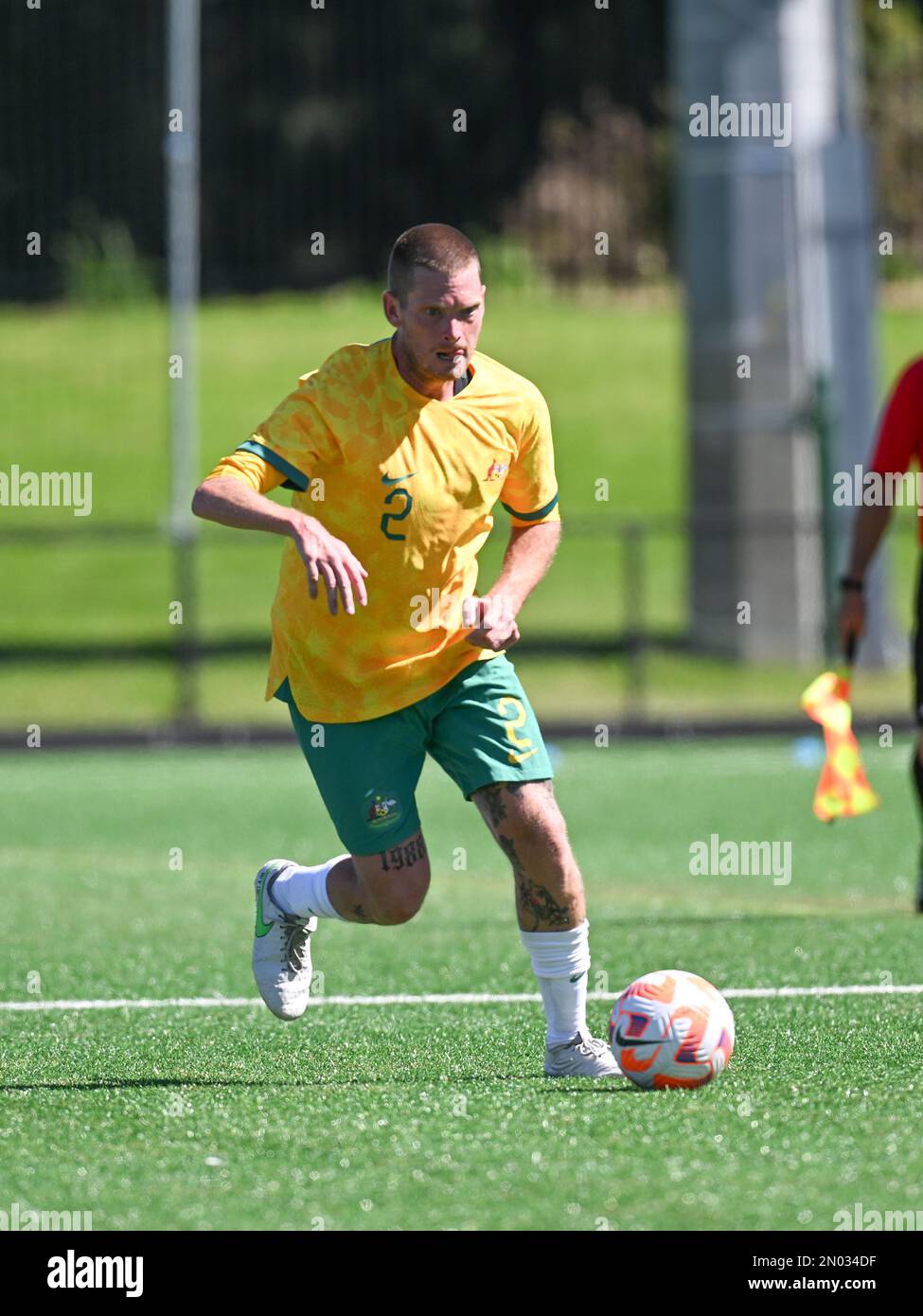 Benjamin Roche of the Australian Men's 7-a-side National soccer team ...