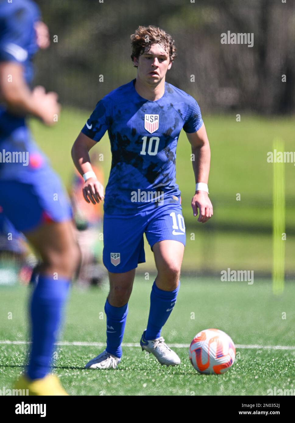 Frankie Lowery of the US Men's 7-a-side Paralympic National Soccer Team ...