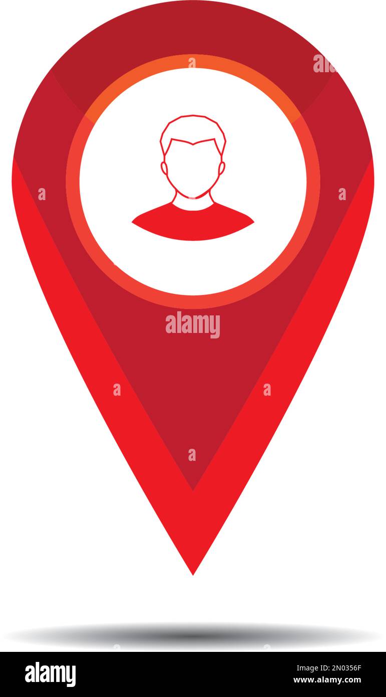 Location point Logo vector template Stock Vector Image & Art - Alamy