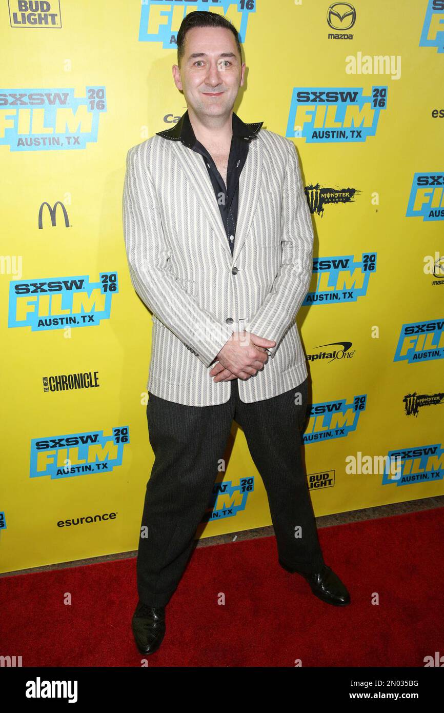 Greg Tiernan arrives at the screening of "Sausage Party" during South ...