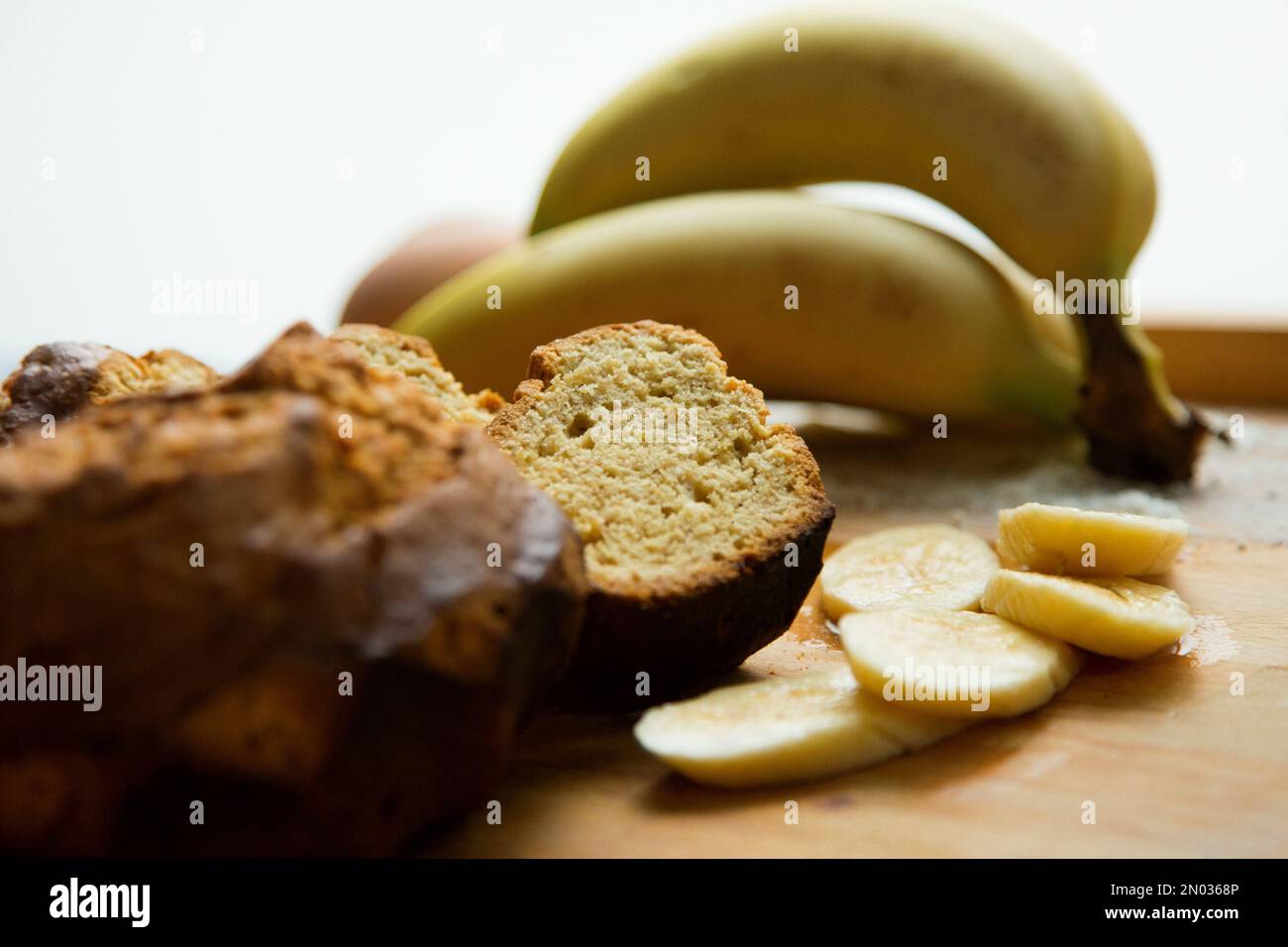 Banana bread is a type of bread made with the pulp of the banana fruit ...