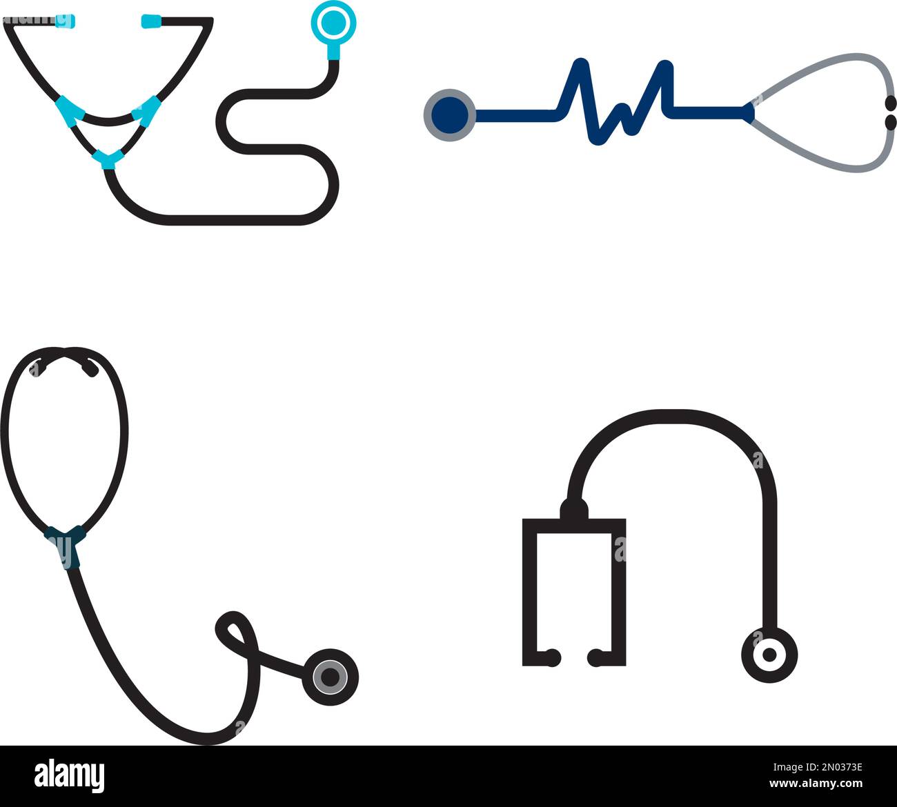 Stethoscope Icon Vector Design Illustration Stock Vector Image And Art