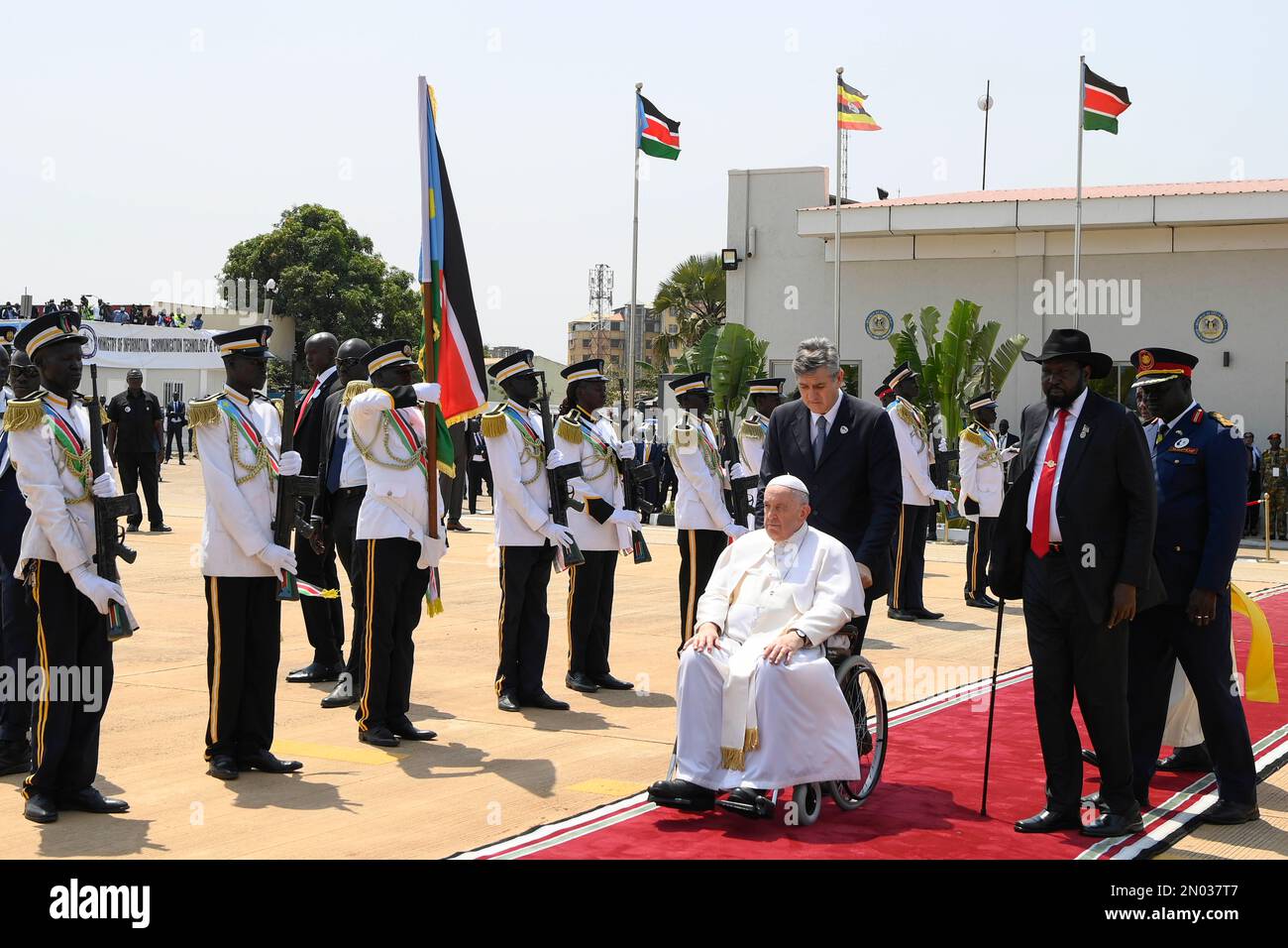 Juba, South Sudan. 05th Feb, 2023. South Sudan, Juba, 2023/2/5.Pope ...