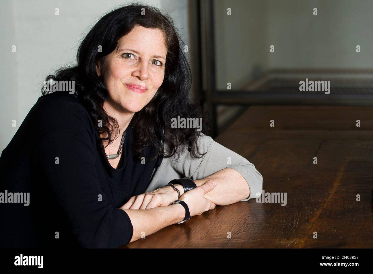FILE - In this April 16, 2014 file photo, Laura Poitras poses for a ...
