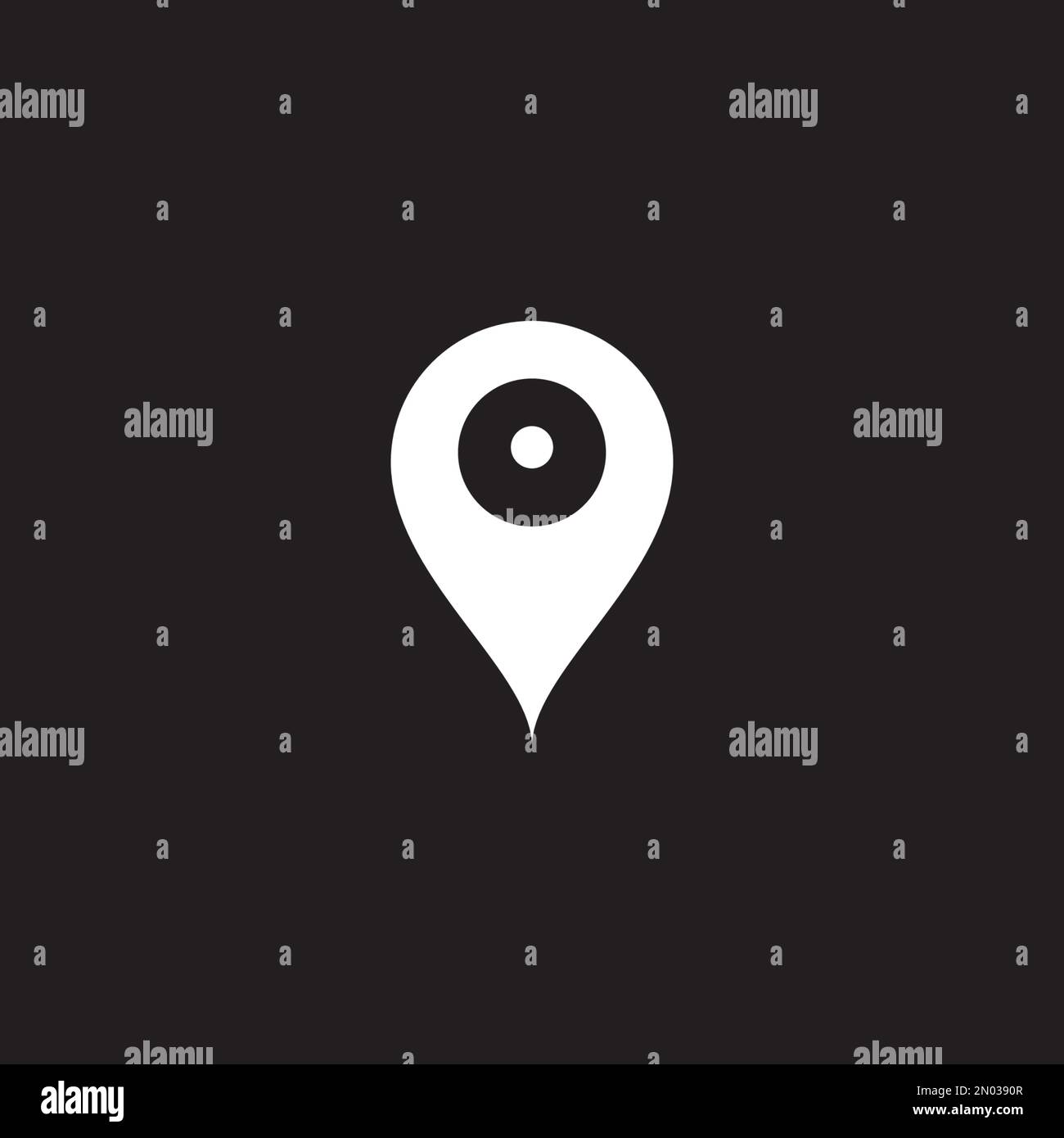 Location point Logo vector template Stock Vector Image & Art - Alamy