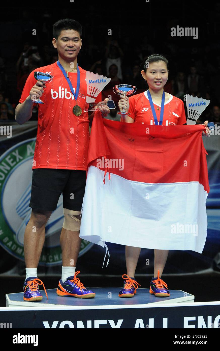 Indonesia's Praveen Jordan, left, and Debby Susanto celebrate on the ...