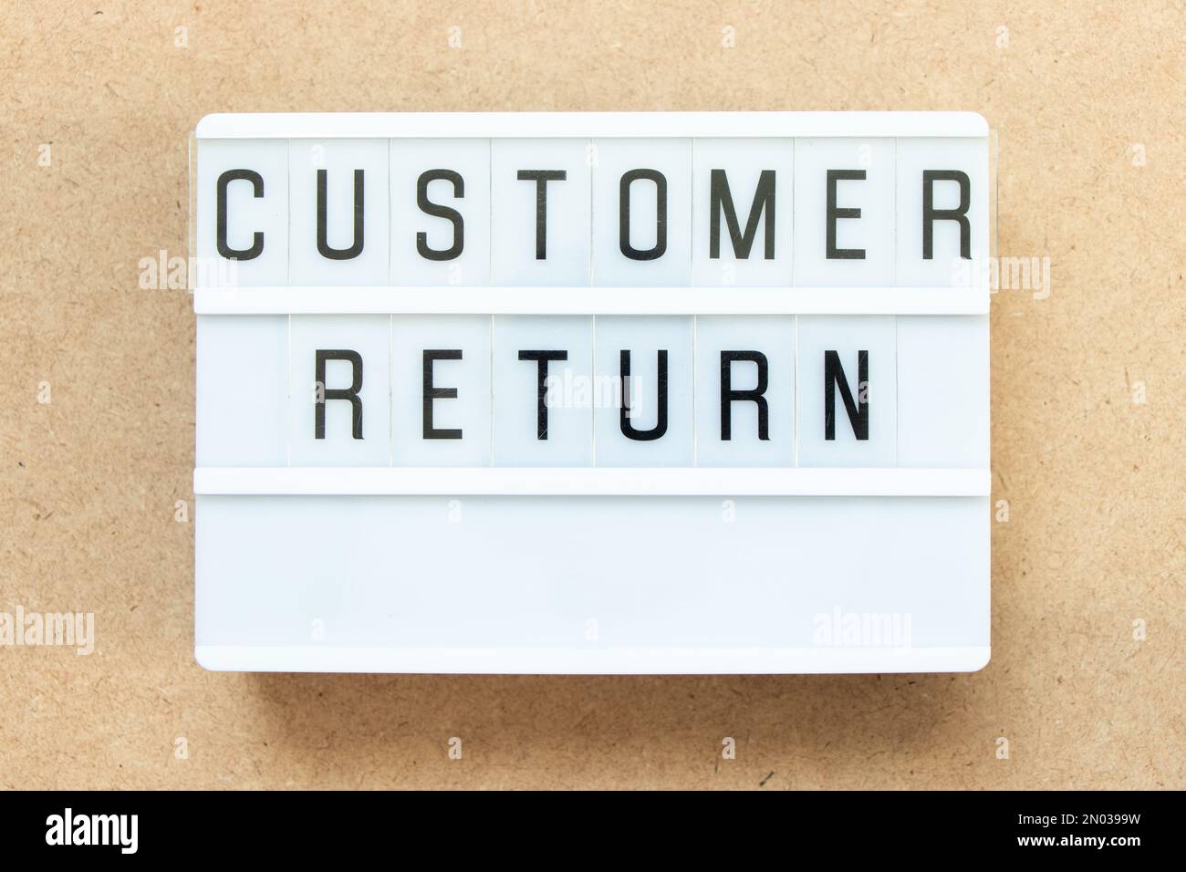 Customer return policy hi-res stock photography and images - Alamy