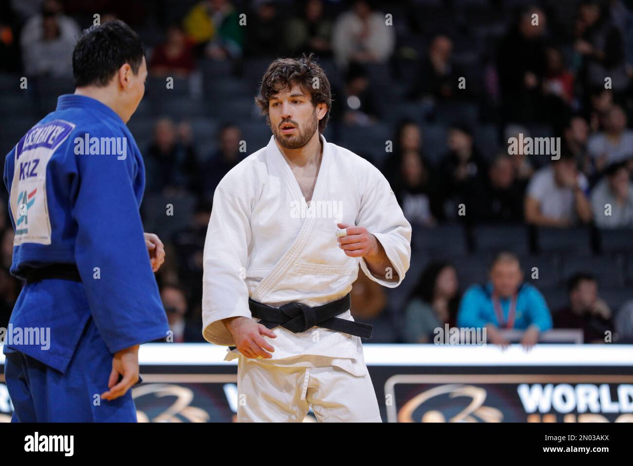 Etienne Briand (CAN) during the International Judo Paris Grand Slam ...