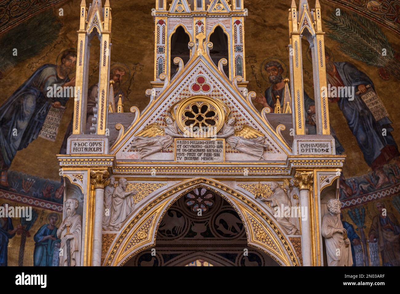 The Papal Basilica of Saint Paul Outside the Walls is one of the four ...