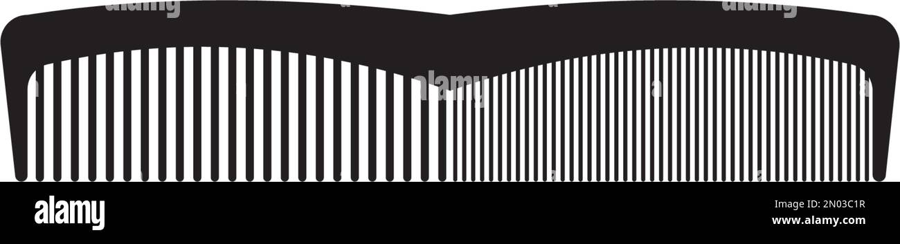 Barber comb vector vectors hi-res stock photography and images - Alamy