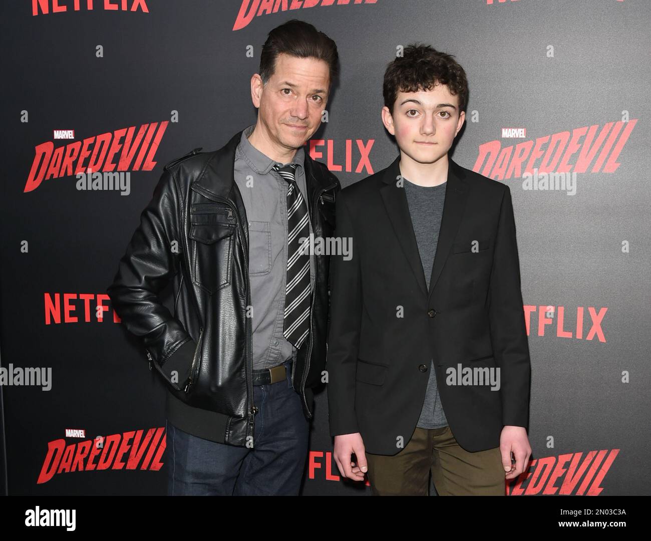 Frank Whaley and son attend the premiere of Netflix's Original Series ...