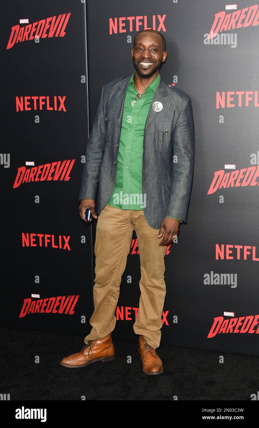 Rob Morgan attends the premiere of Netflix's Original Series Marvel's ...