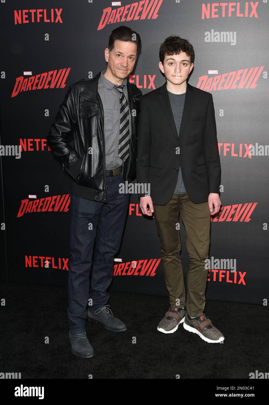 Frank Whaley and son attend the premiere of Netflix's Original Series ...