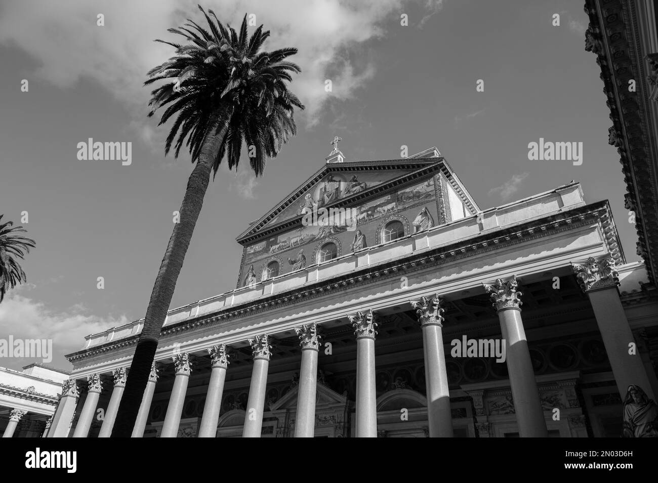 The Papal Basilica of Saint Paul Outside the Walls is one of the four ...