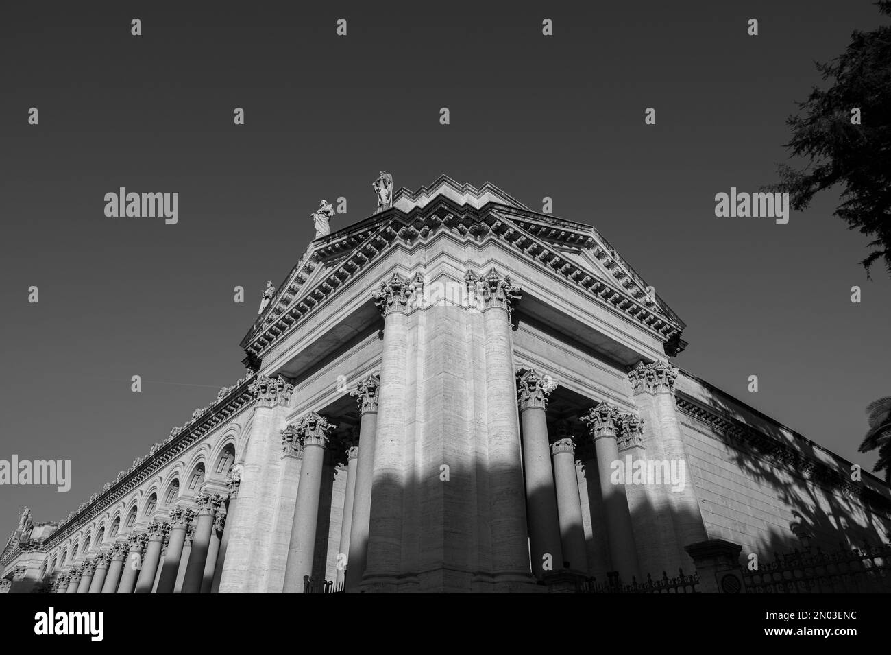 The Papal Basilica of Saint Paul Outside the Walls is one of the four ...