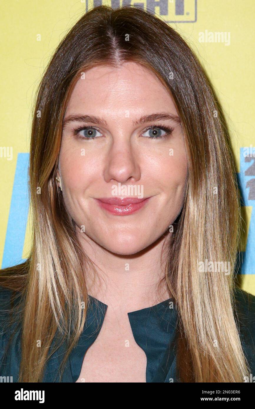 Lily Rabe arrives at the screening of "Miss Stevens" during South By ...