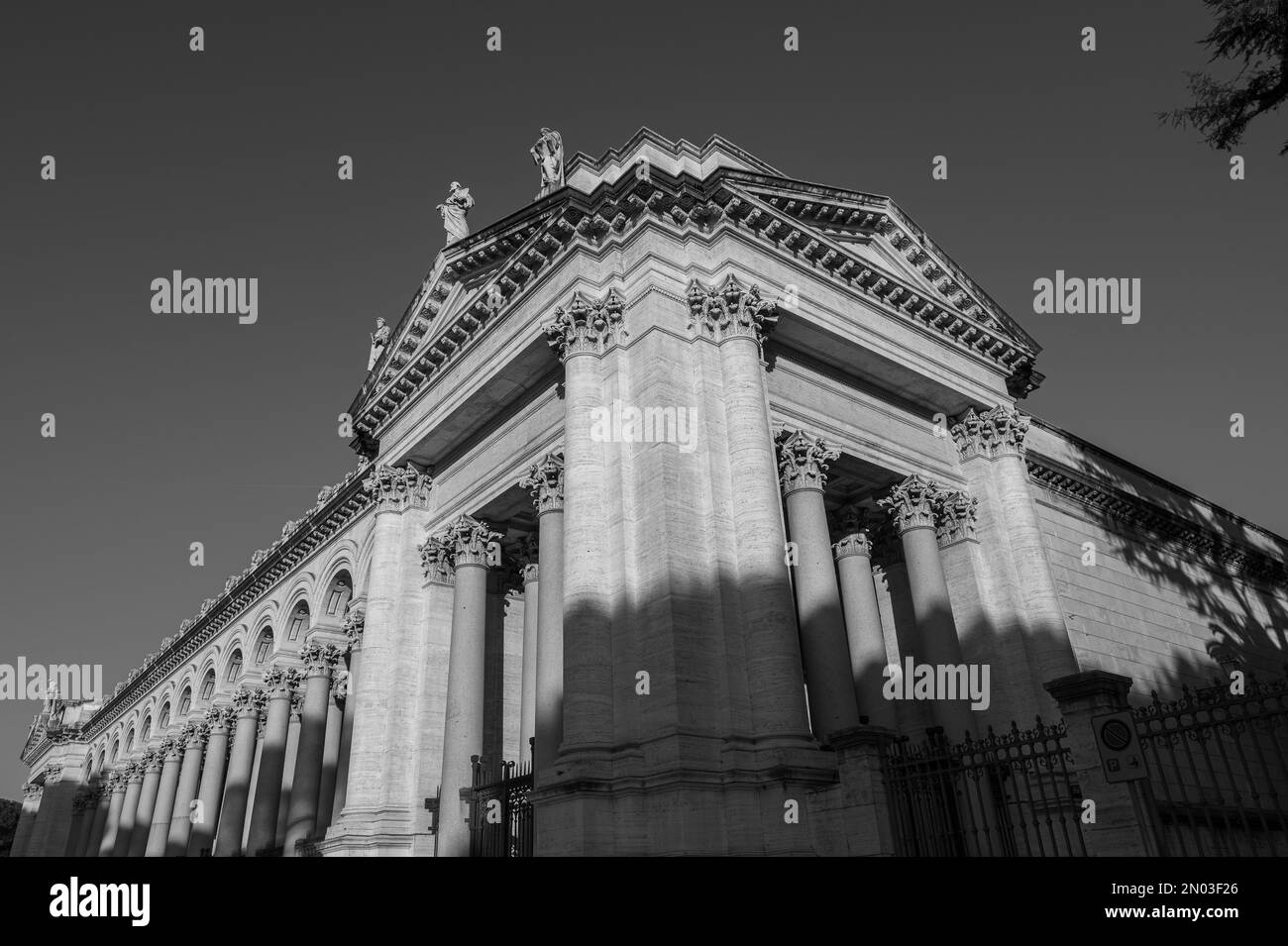 The Papal Basilica of Saint Paul Outside the Walls is one of the four ...