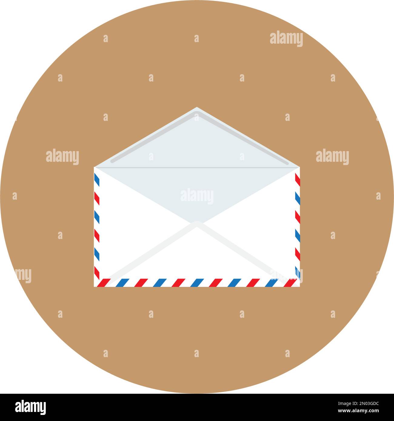 Envelope icon vector Stock Vector Images - Alamy