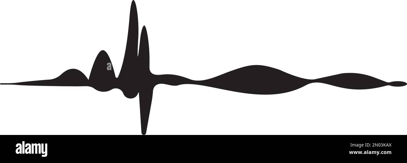 sound wave music logo vector template Stock Vector Image & Art - Alamy