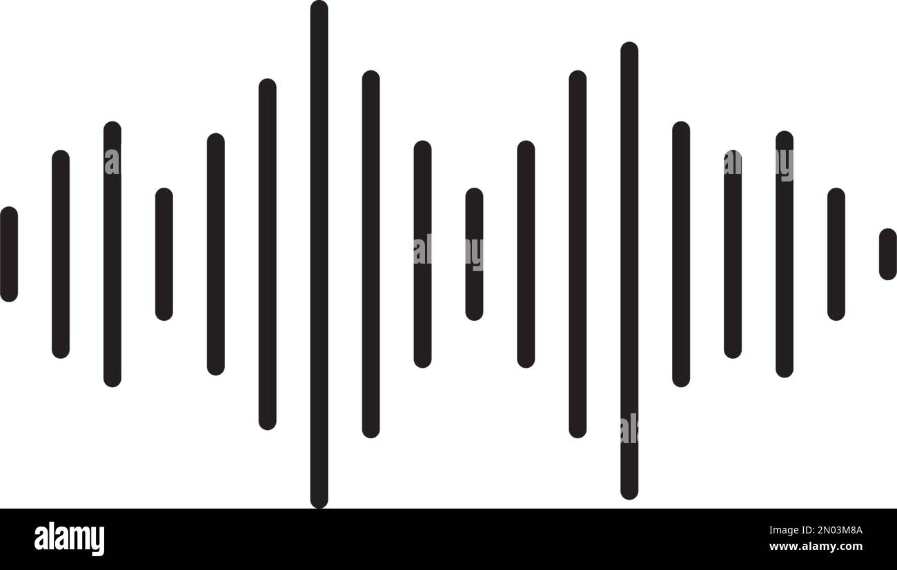 Sound wave equalizer audio music Cut Out Stock Images & Pictures - Alamy