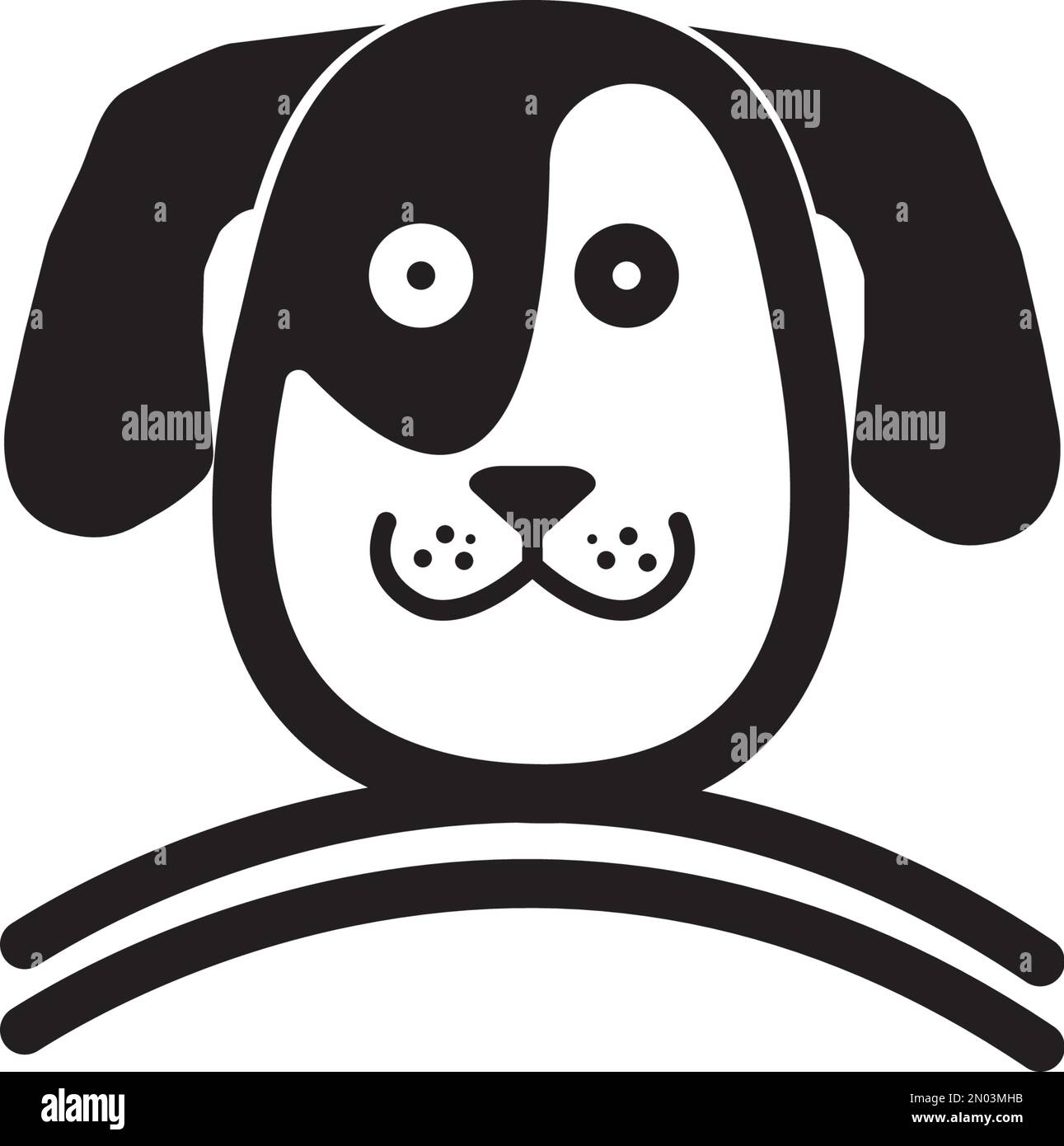 Dog icon vector design illustration and background Stock Vector Image ...