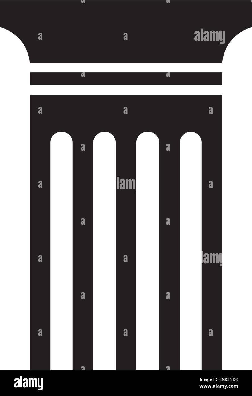 column Logo vector Template design illustration Stock Vector Image ...