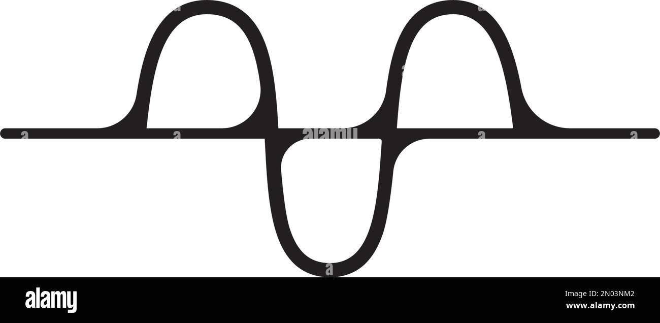 Abstract spectrum sound wave Black and White Stock Photos & Images - Alamy