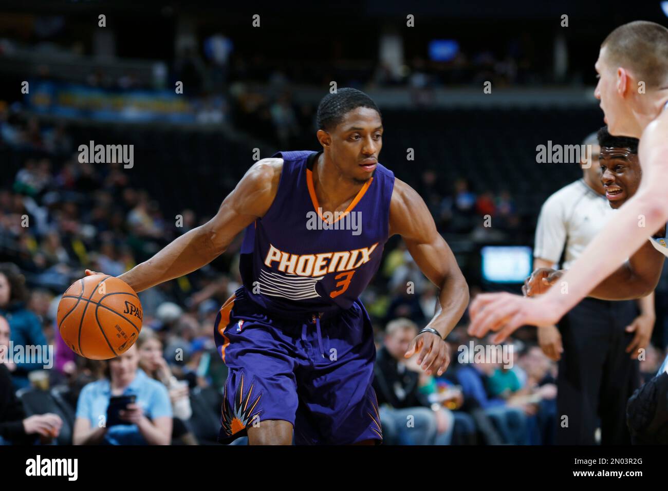 Phoenix Suns guard Brandon Knight (3) in the first half of an NBA ...