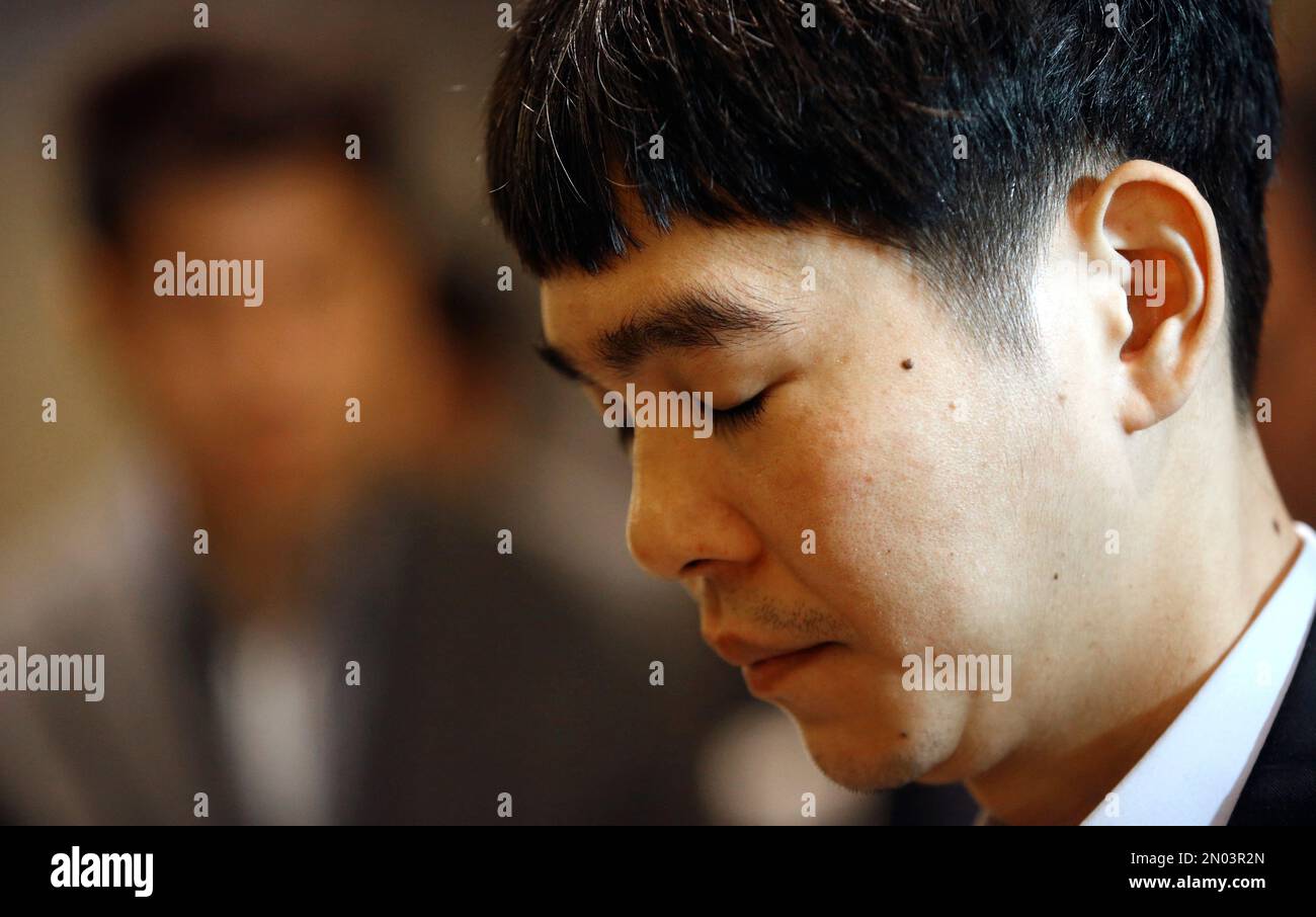 South Korean professional Go player Lee Sedol waits before entering the ...