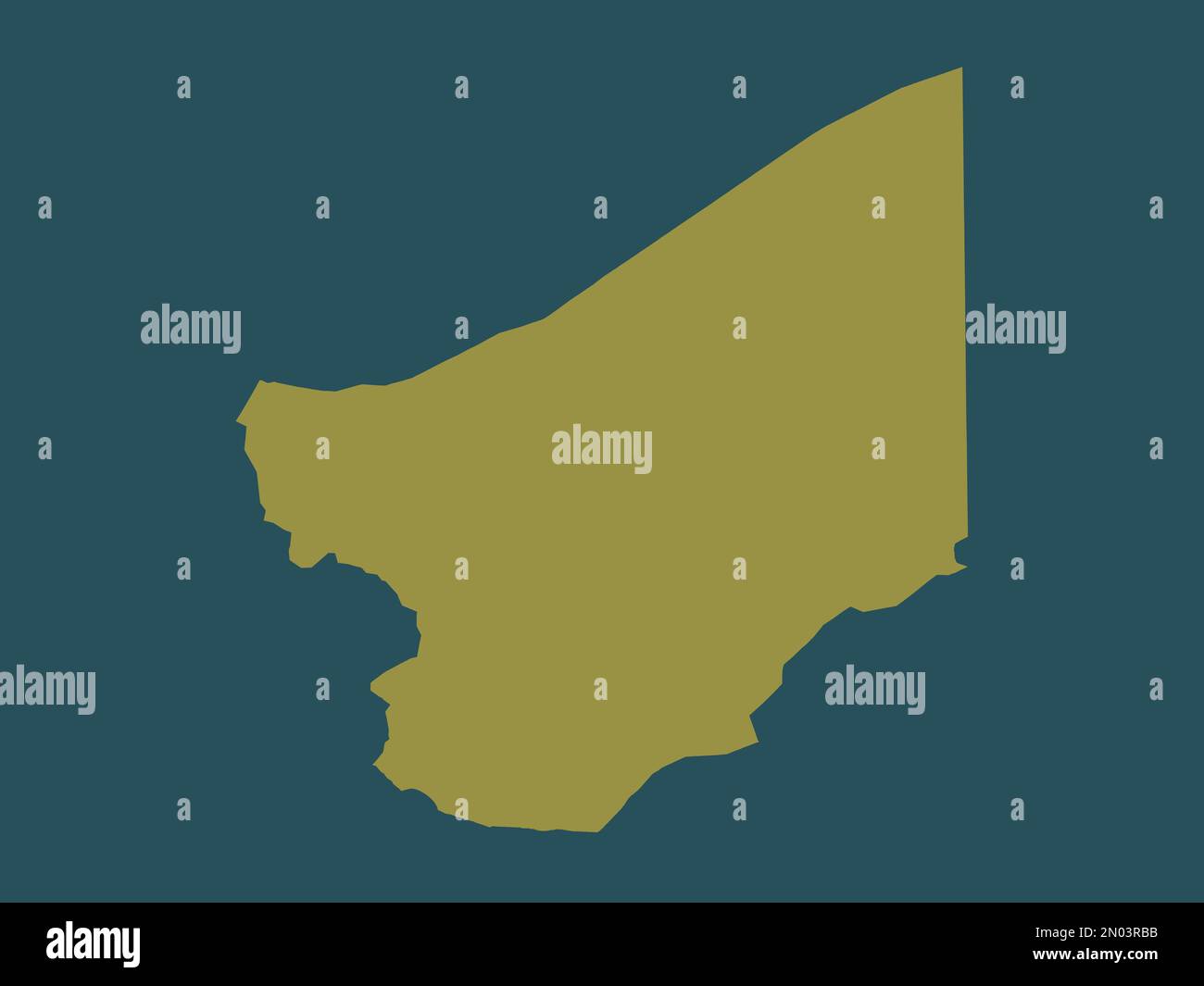 Zinder outline map hi-res stock photography and images - Alamy