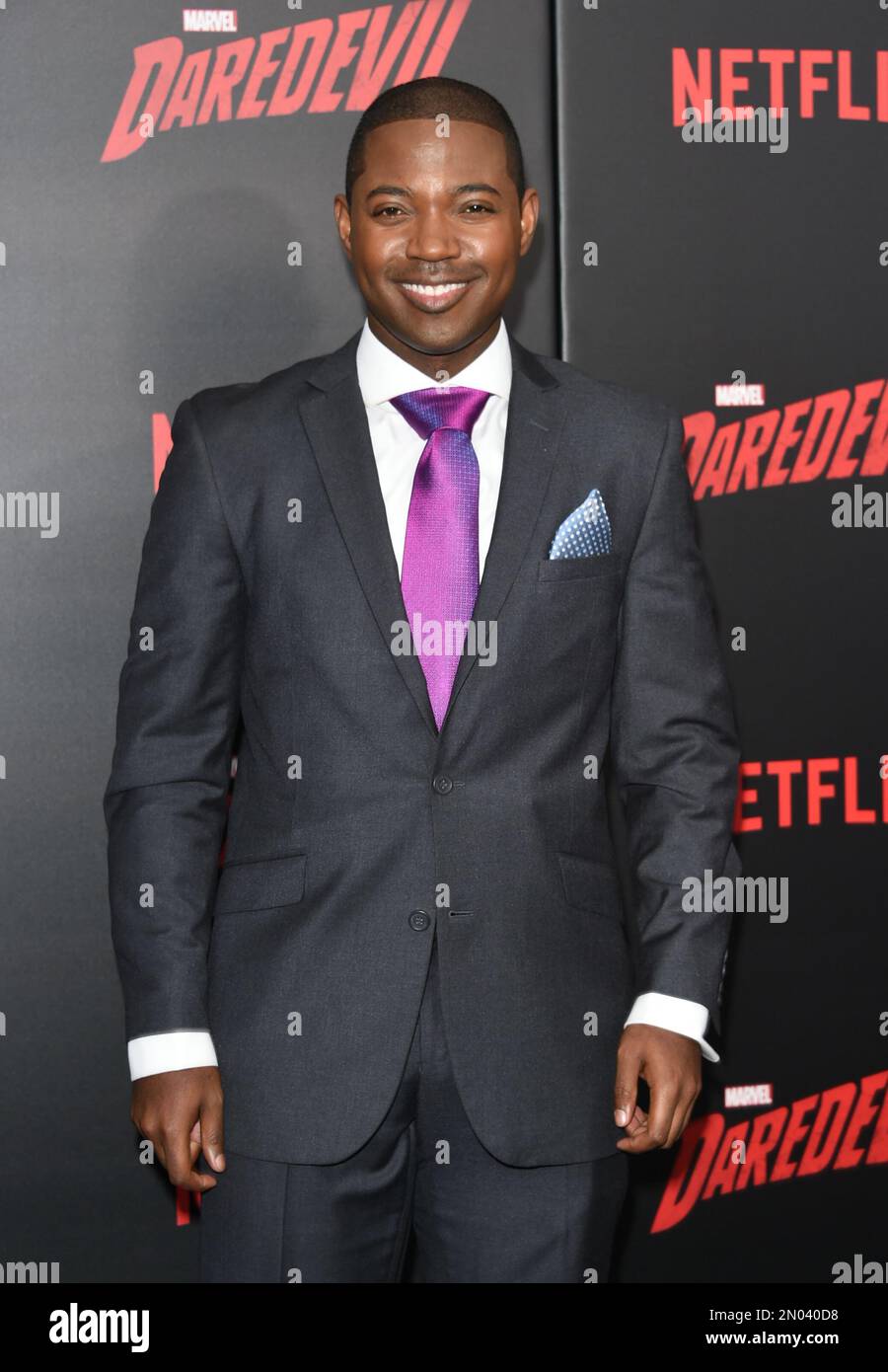 Stephen Rider attends the premiere of Netflix's Original Series Marvel ...