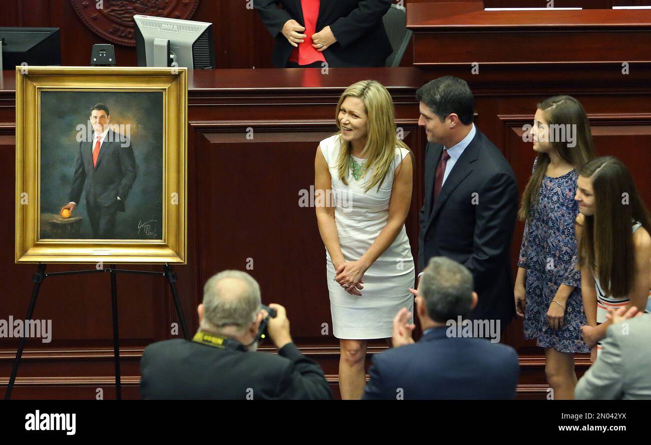 Speaker of the House Steve Crisafulli, R-Merritt Island, along with his ...