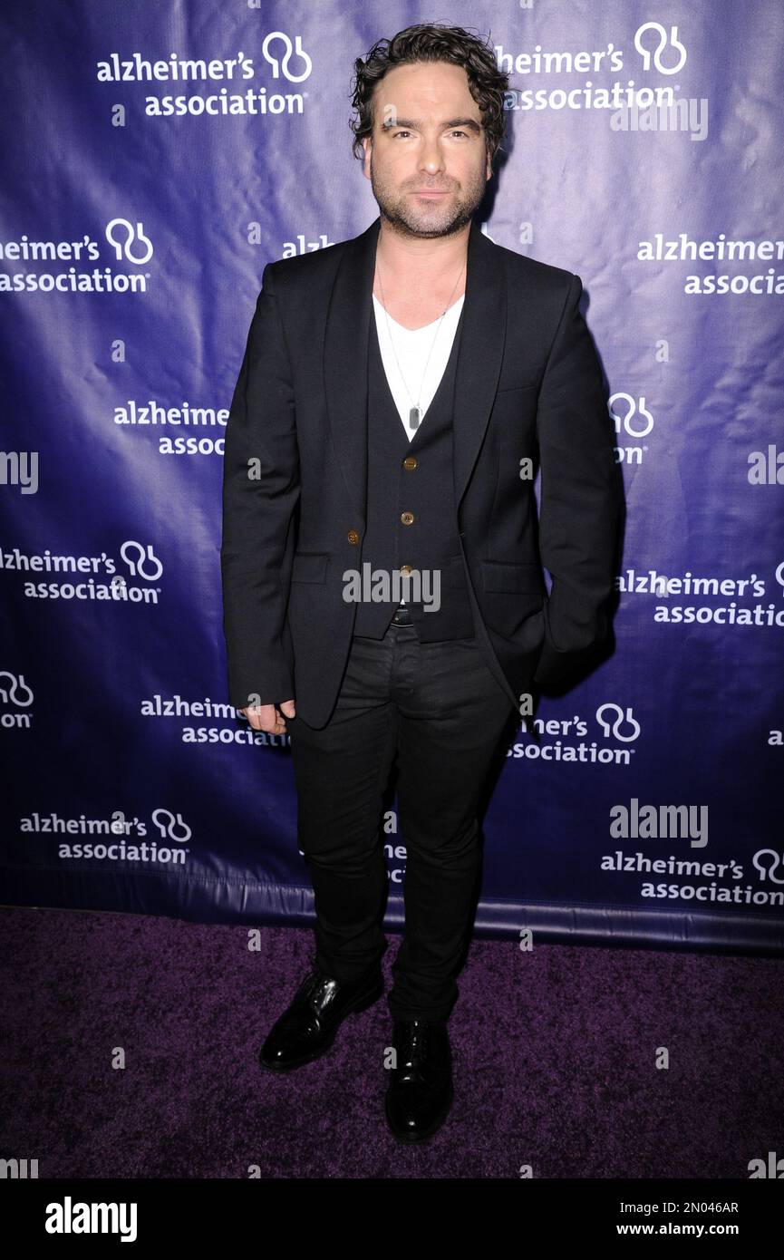 Johnny Galecki attends the 24th Annual "A Night at Sardi's" held at the ...