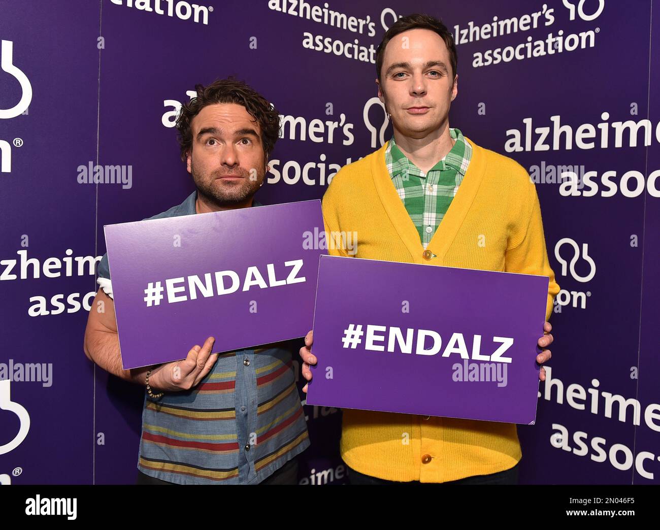 EXCLUSIVE - Johnny Galecki and Jim Parsons pose backstage at the 24th ...