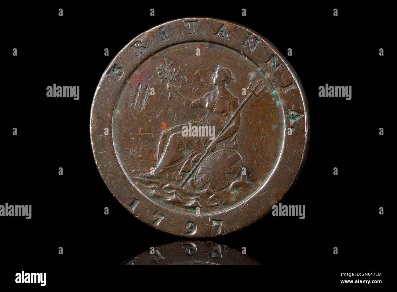 Cartwheel penny reverse hi-res stock photography and images - Alamy