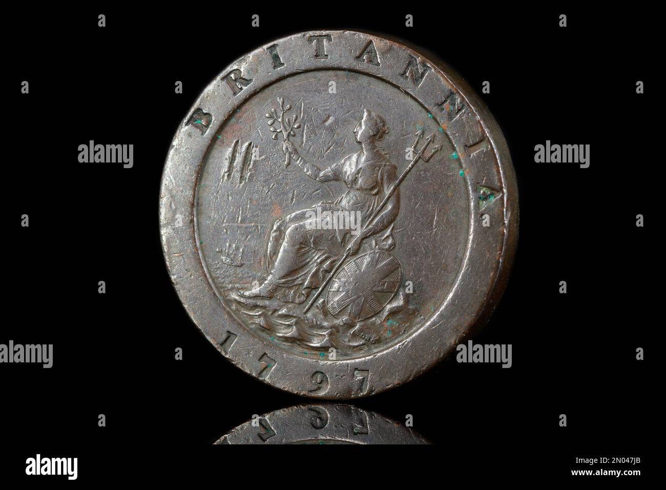 1797 penny reverse hi-res stock photography and images - Alamy