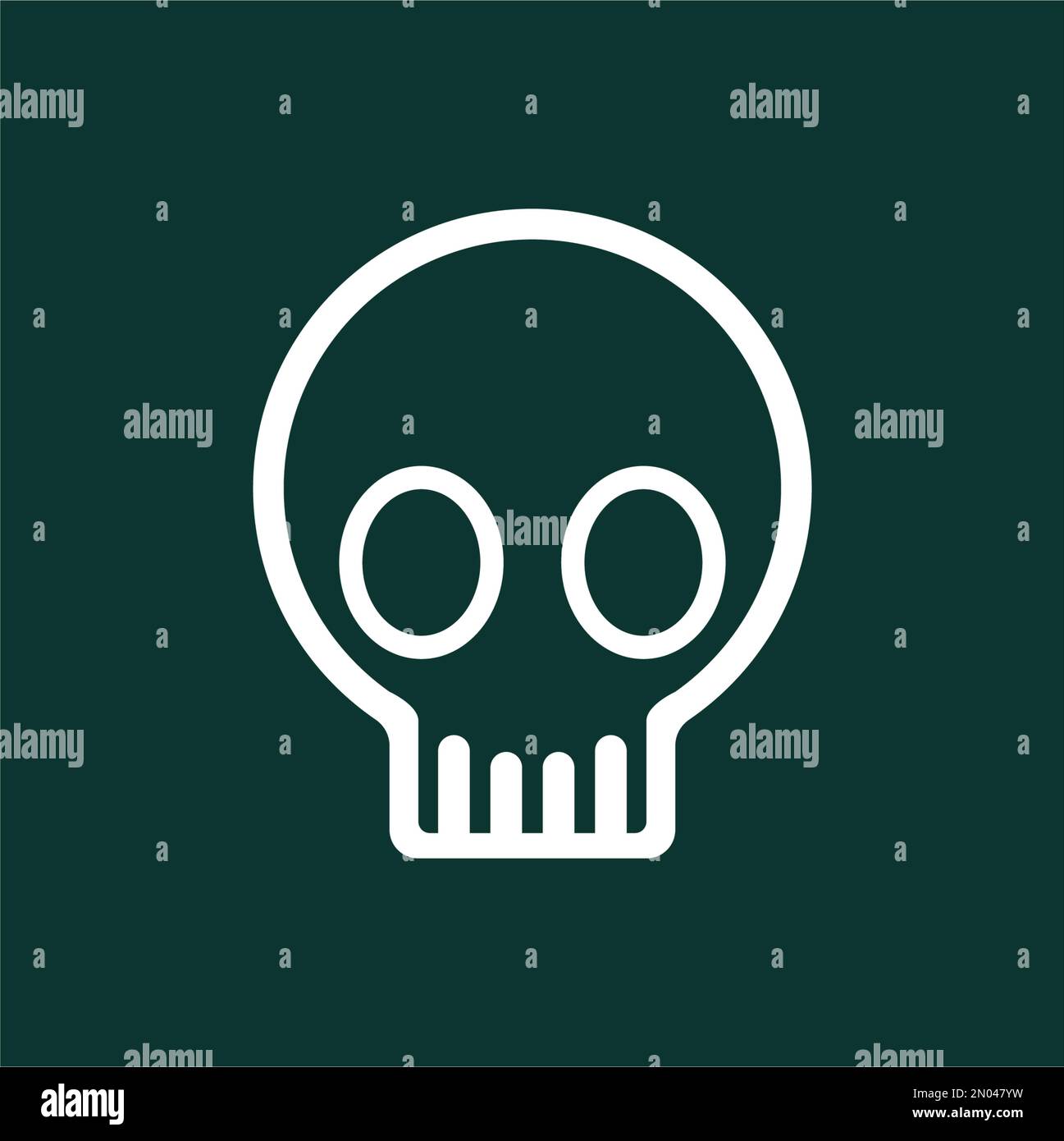 Skull icon vector design illustration and background Stock Vector Image ...