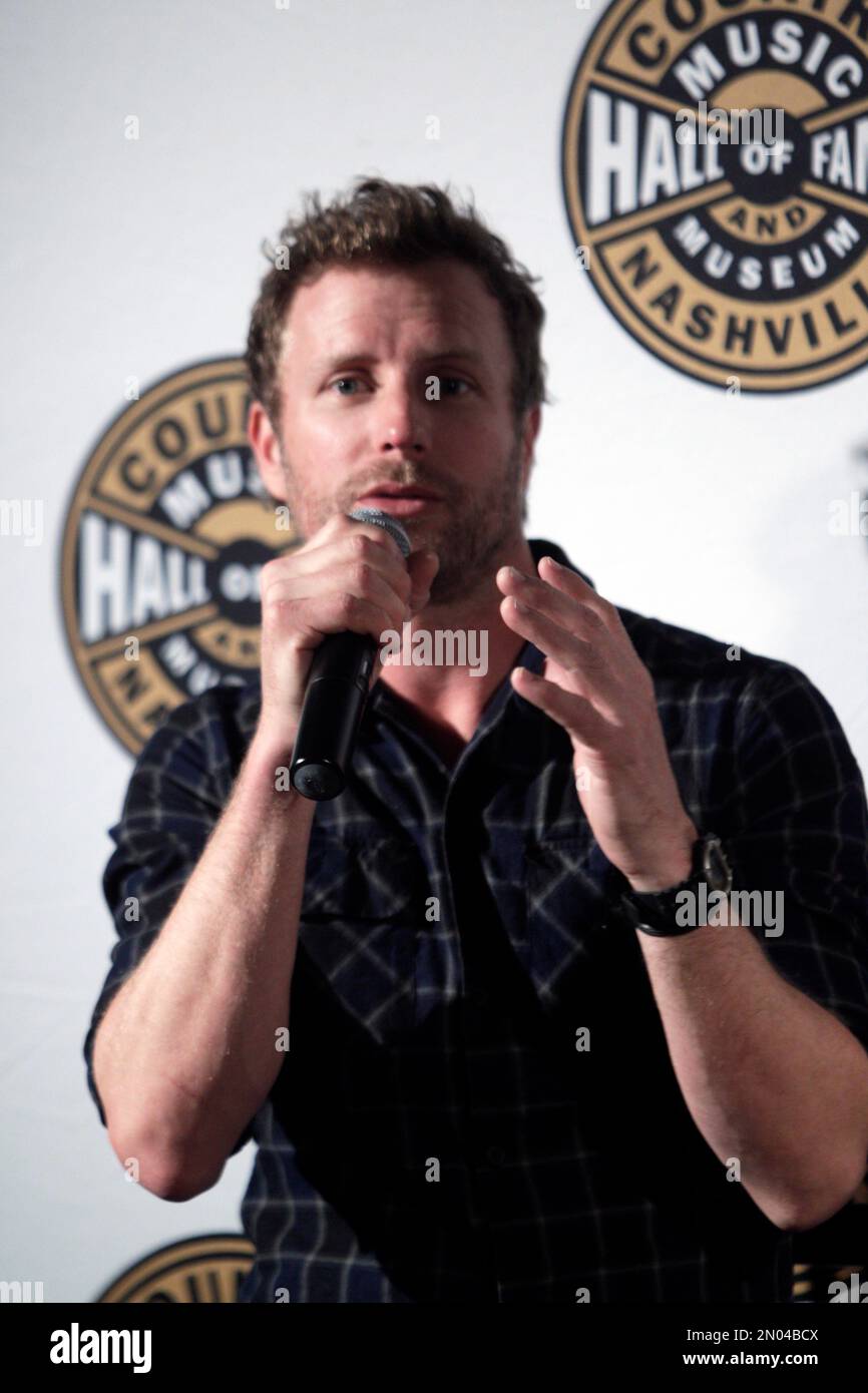 Country music singer Dierks Bently is seen at the opening of his ...