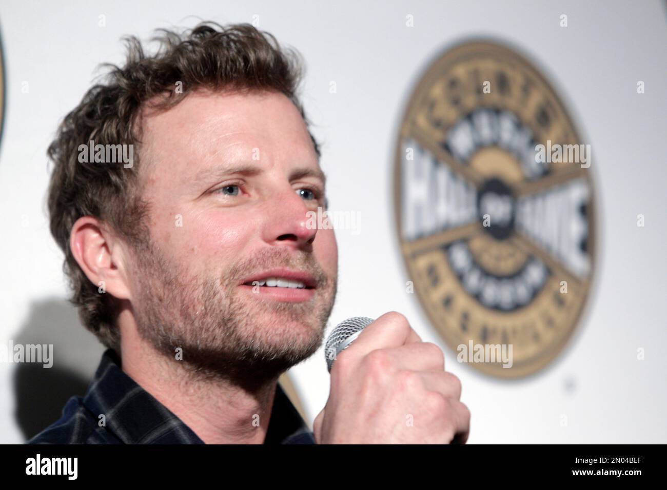 Country music singer Dierks Bently is seen at the opening of his ...