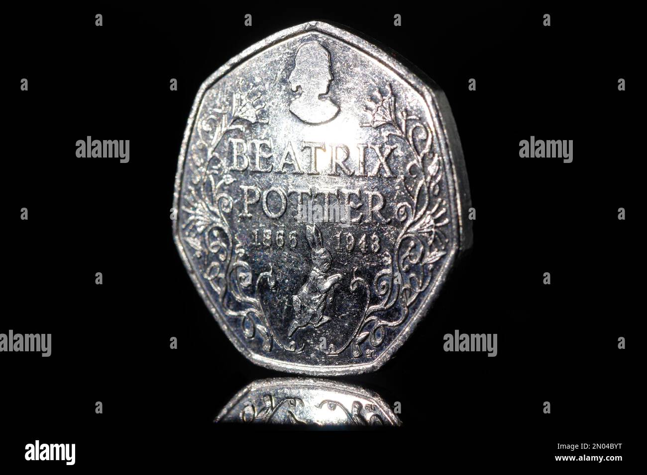 A 50p issued by The Royal Mint in 2016 to commemorate 150th anniversary ...