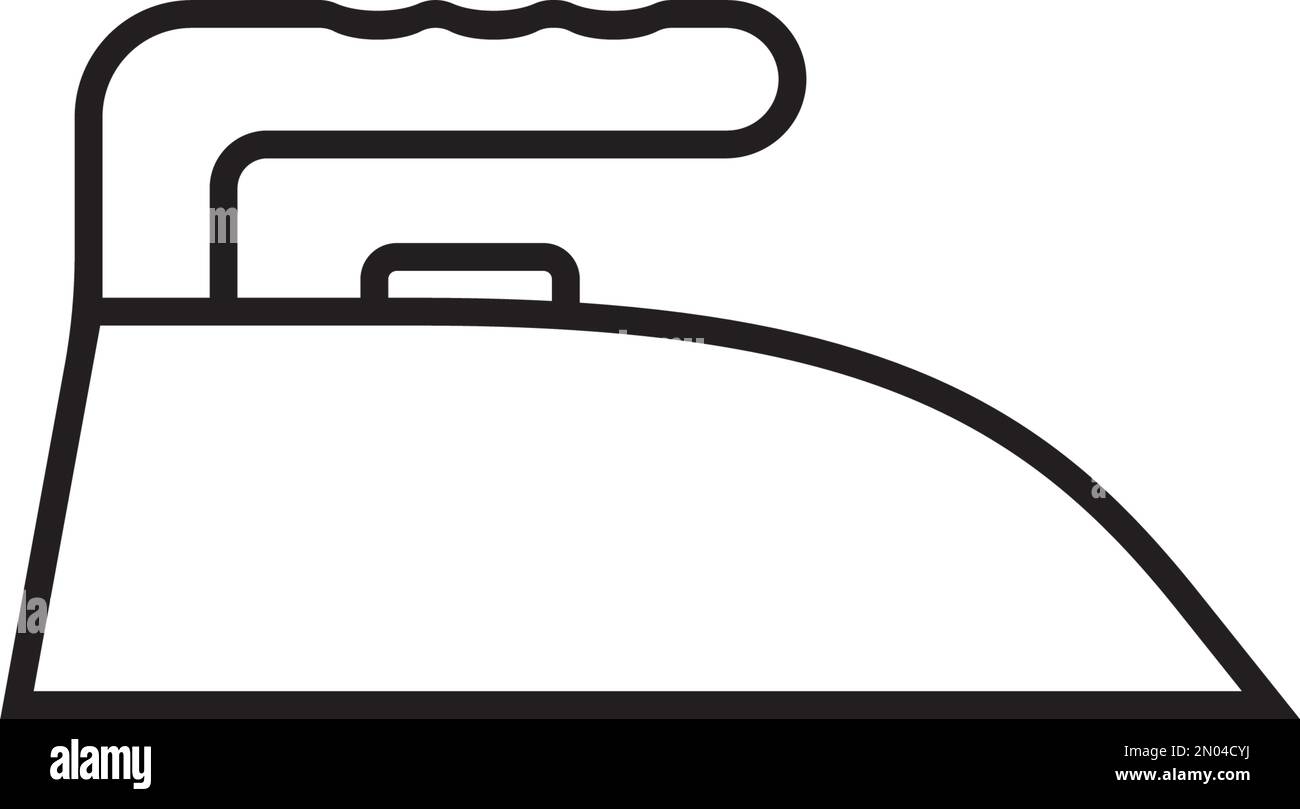 Smoothing iron vector vectors hi-res stock photography and images - Alamy
