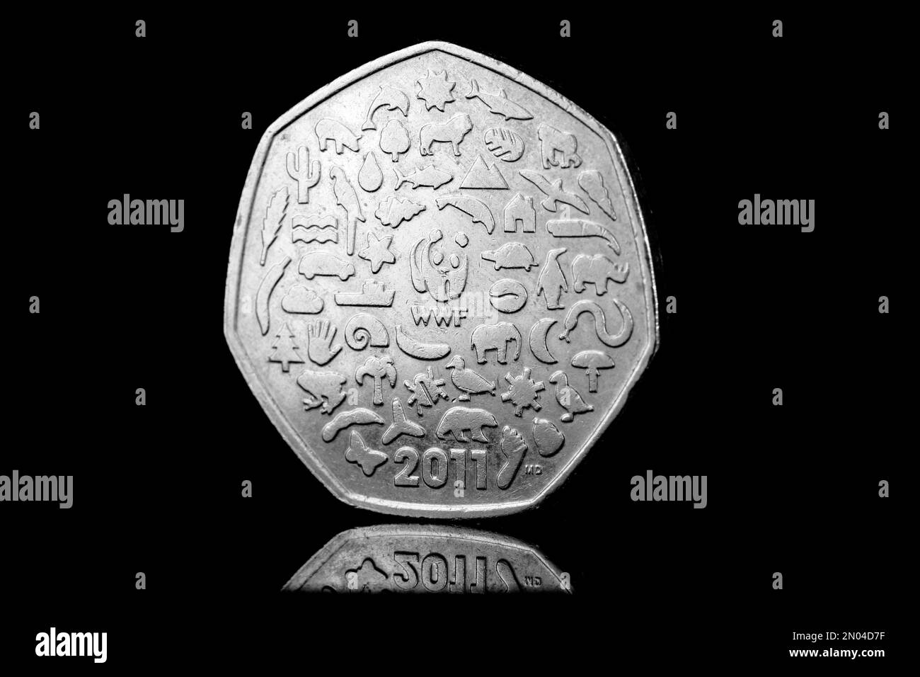 Wwf coin hi-res stock photography and images - Alamy