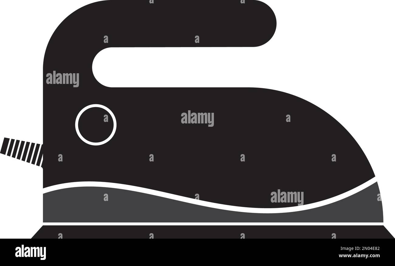 Smoothing iron vector vectors hi-res stock photography and images - Alamy