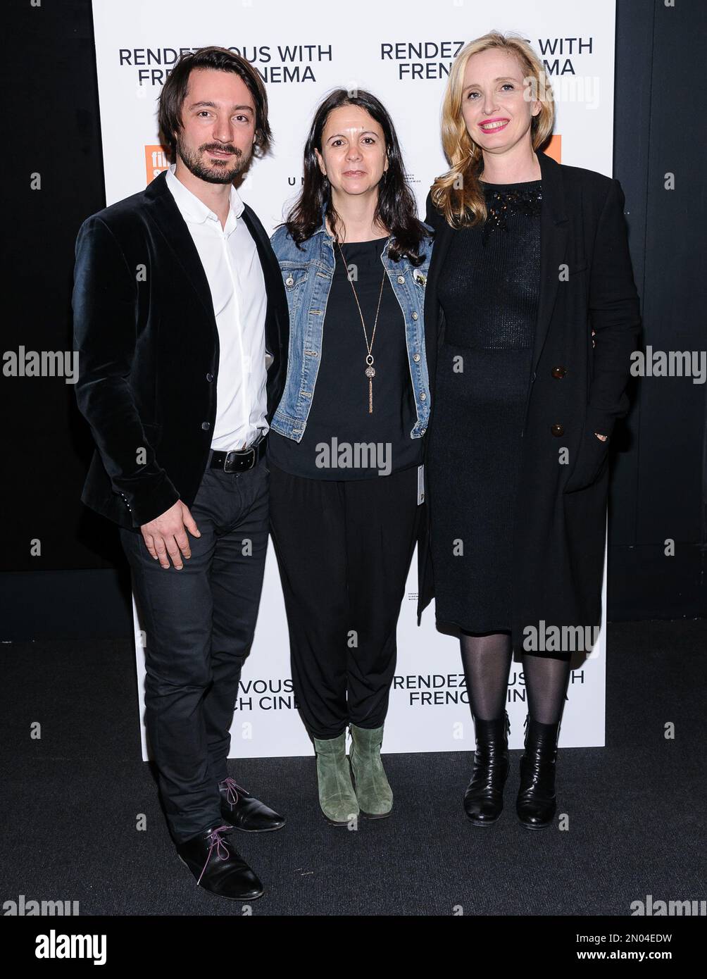 Mathieu Lamboley, Florence Almozini, and Julie Delpy attend The Film ...