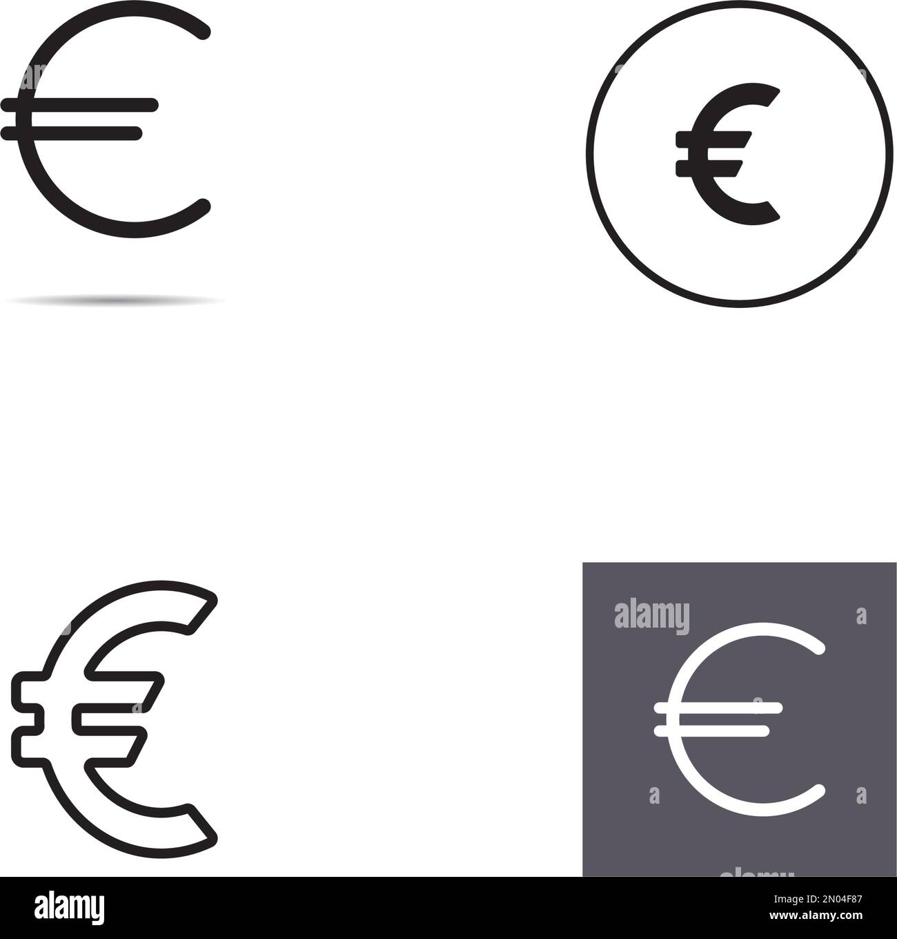 Euro currency icon vector illustration design Stock Vector Image & Art - Alamy