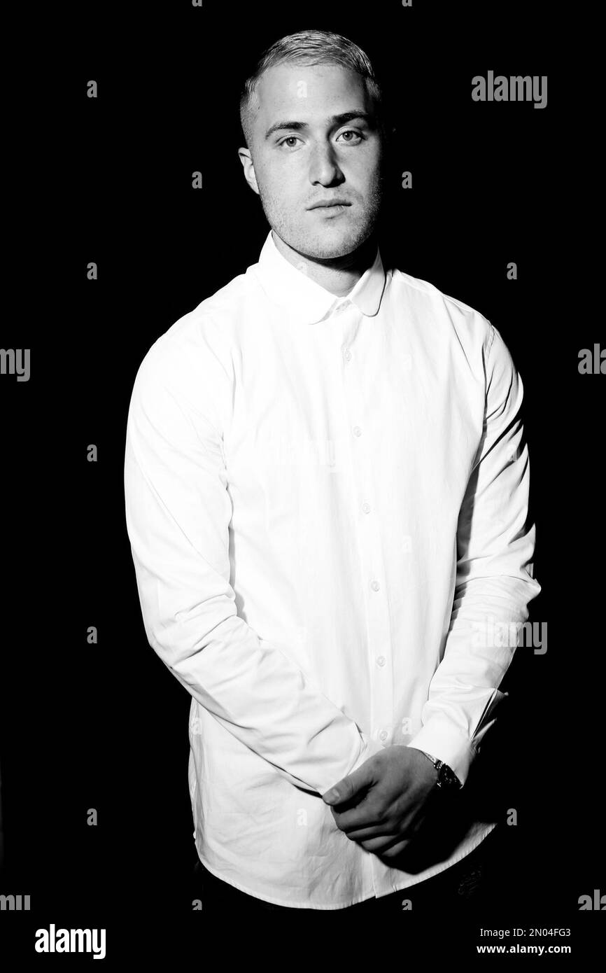 In this March 4, 2016 photo, singer-songwriter Mike Posner poses for a ...