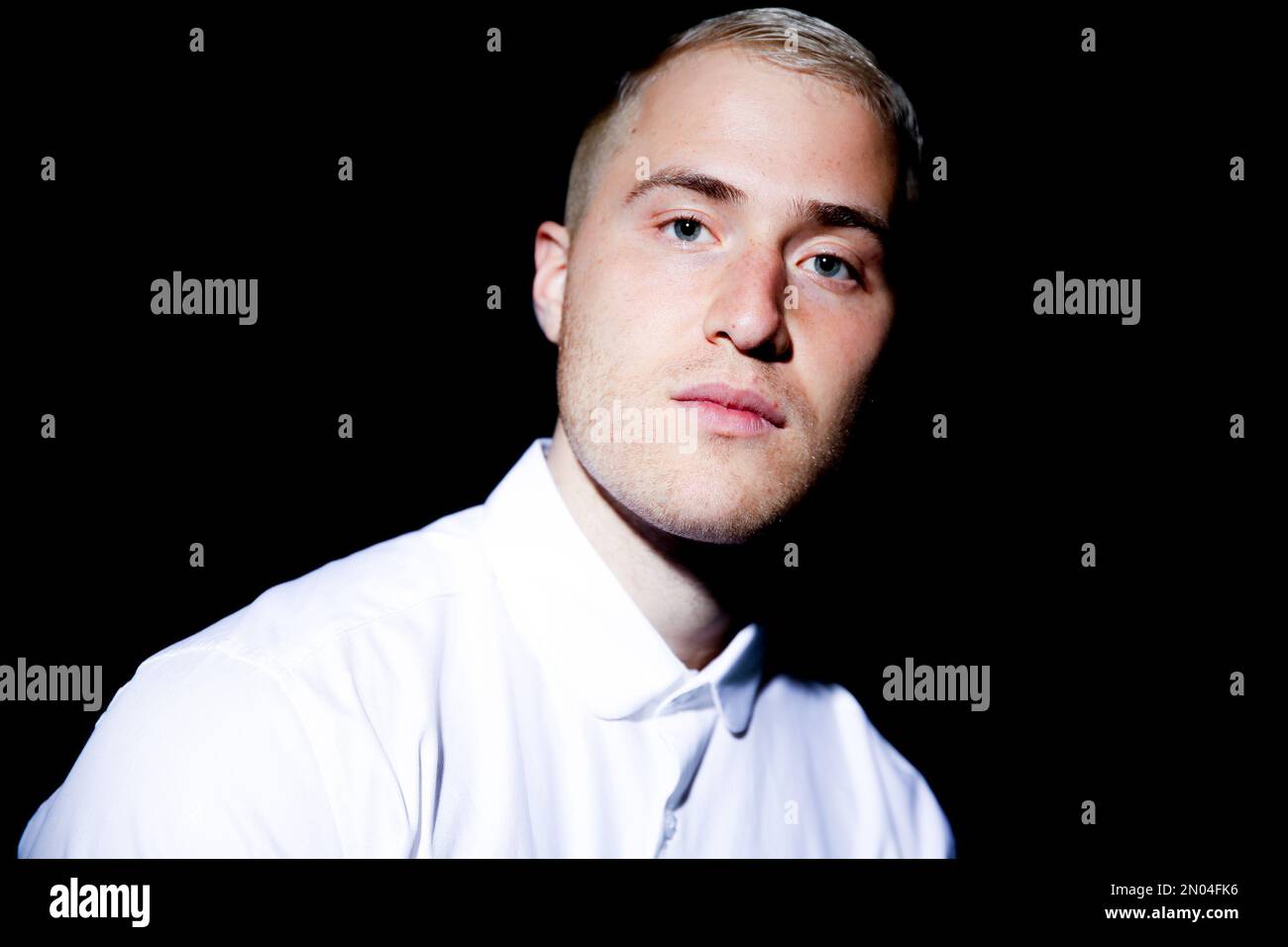 In this March 4, 2016 photo, singer-songwriter Mike Posner poses for a ...
