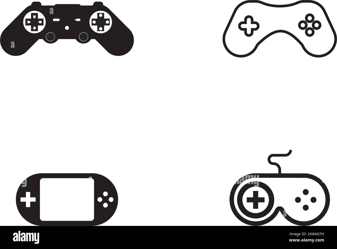 Videogame vector vectors hi-res stock photography and images - Alamy