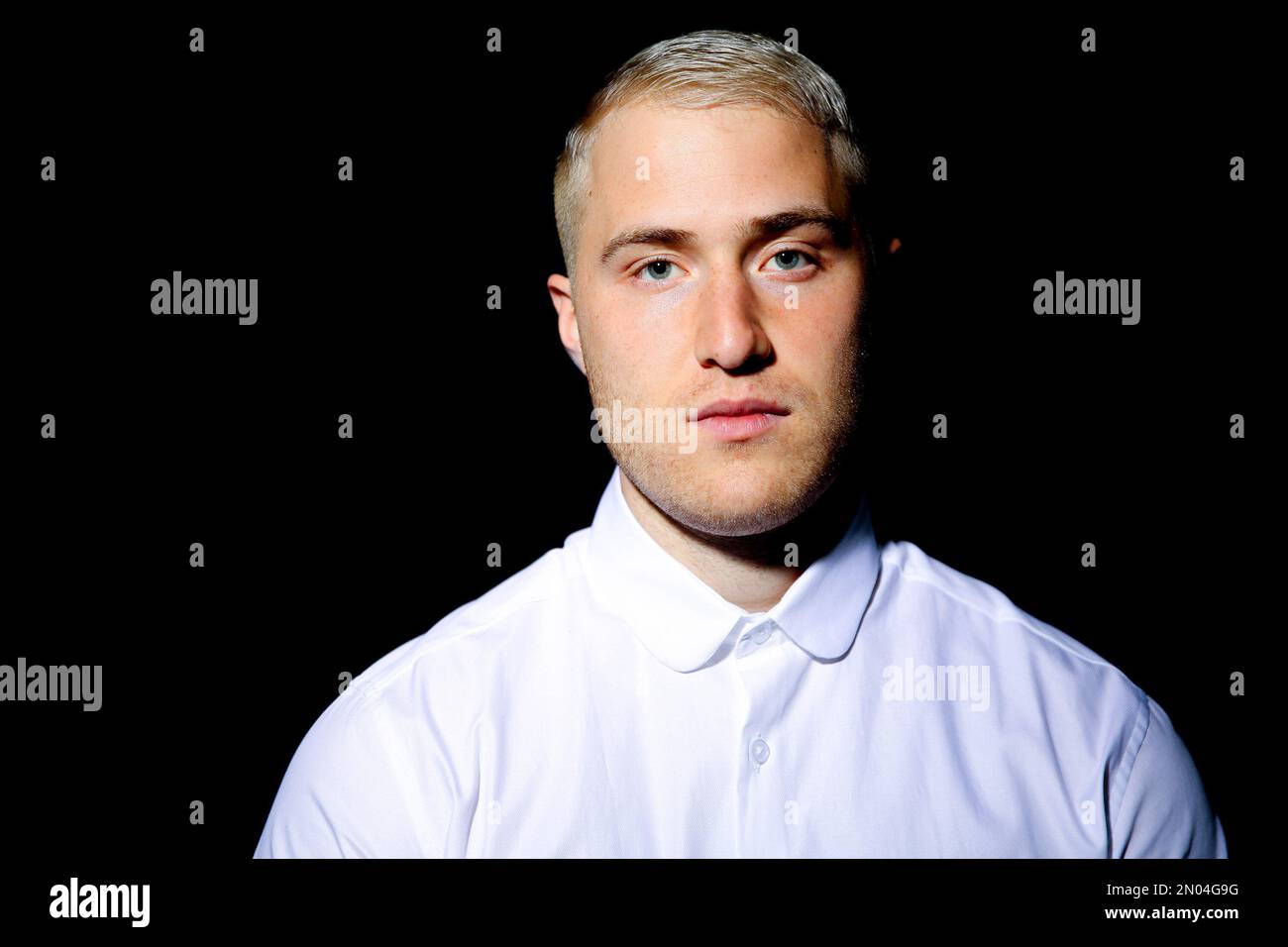 In this March 4, 2016 photo, singer-songwriter Mike Posner poses for a ...