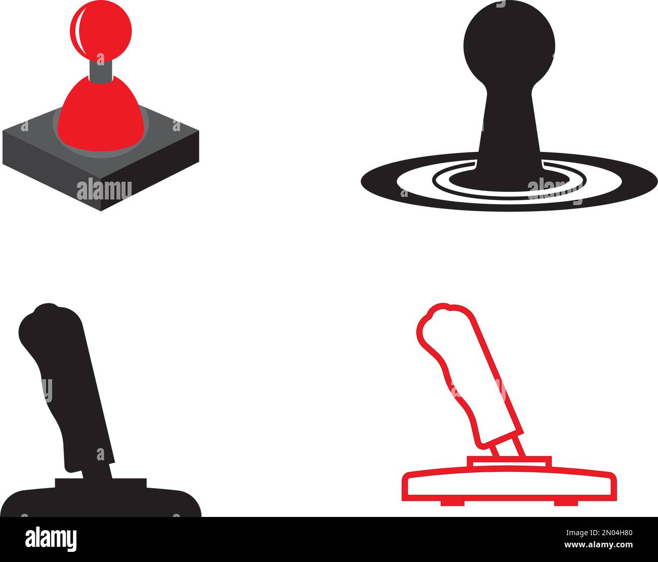 Joy stick Cut Out Stock Images & Pictures - Alamy